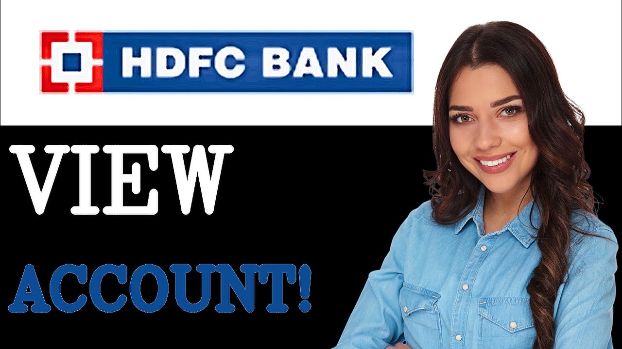 How To View HDFC Bank NRI Account (2025) - YouTube