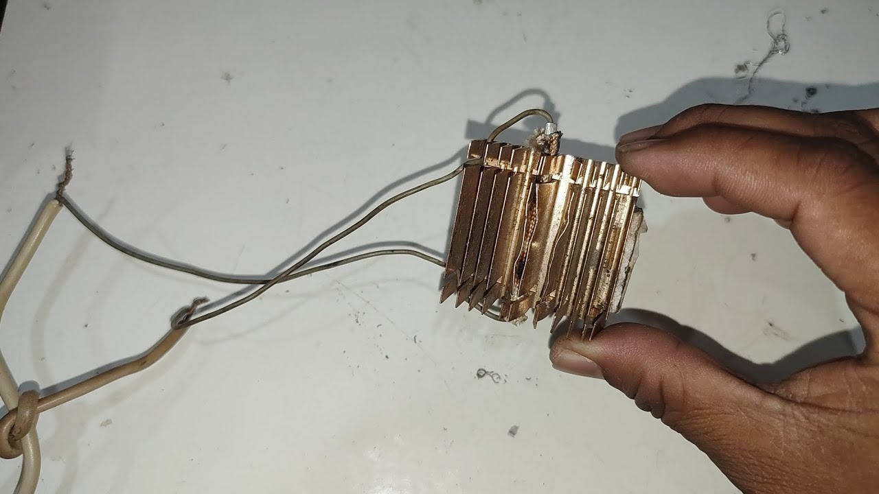 Heating element how to make Electric heating system - YouTube