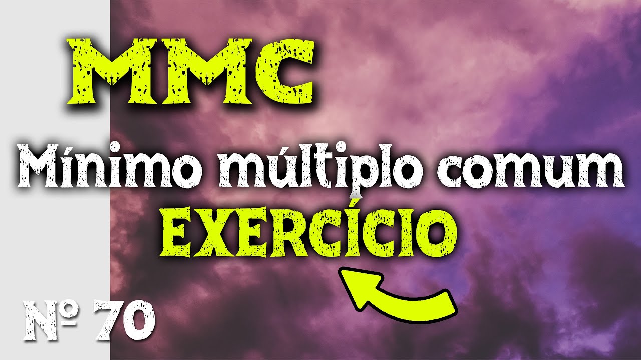 Como calcular o MMC : mínimo múltiplo comum- prismatica - YouTube