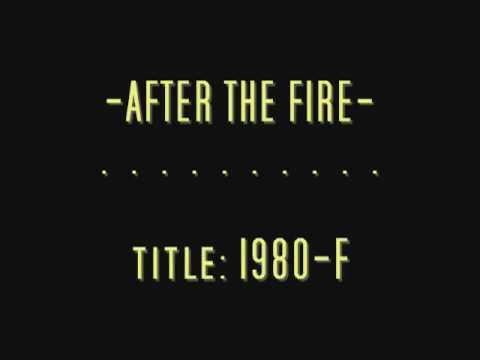 AFTER THE FIRE   title:1980-F