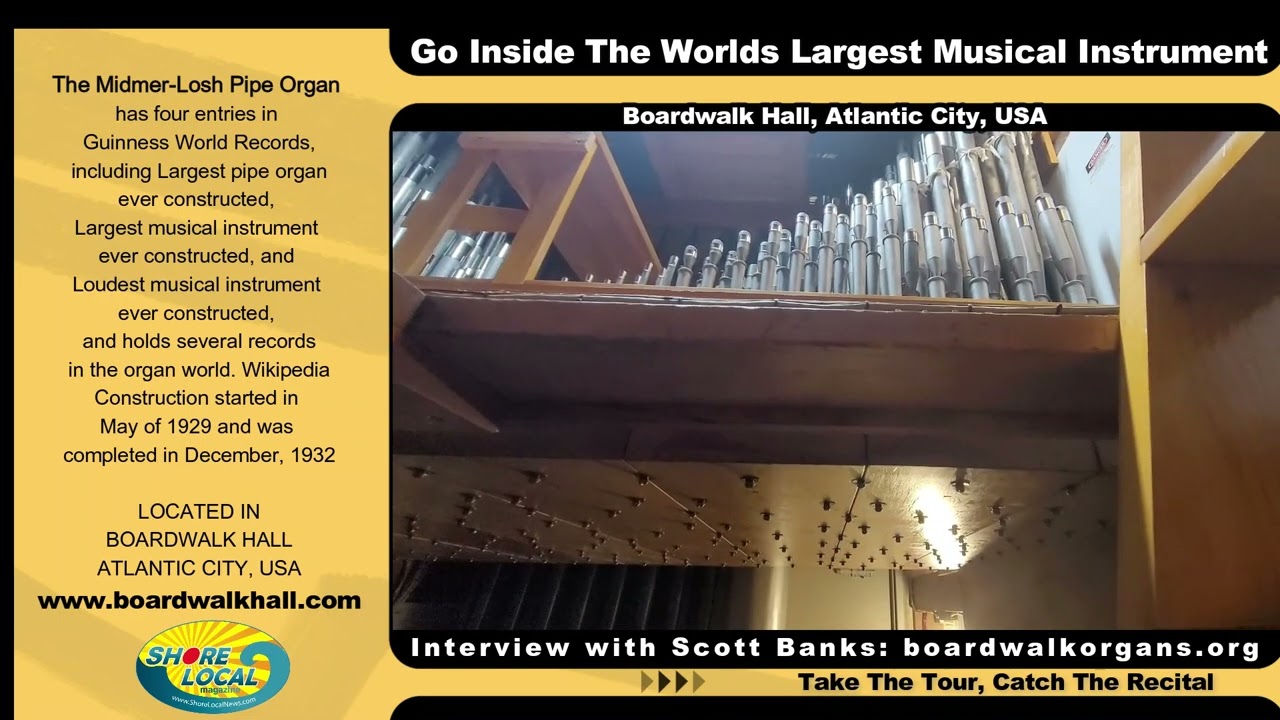 The Boardwalk Hall Pipe Organ The Largest Musical Instrument In The ...