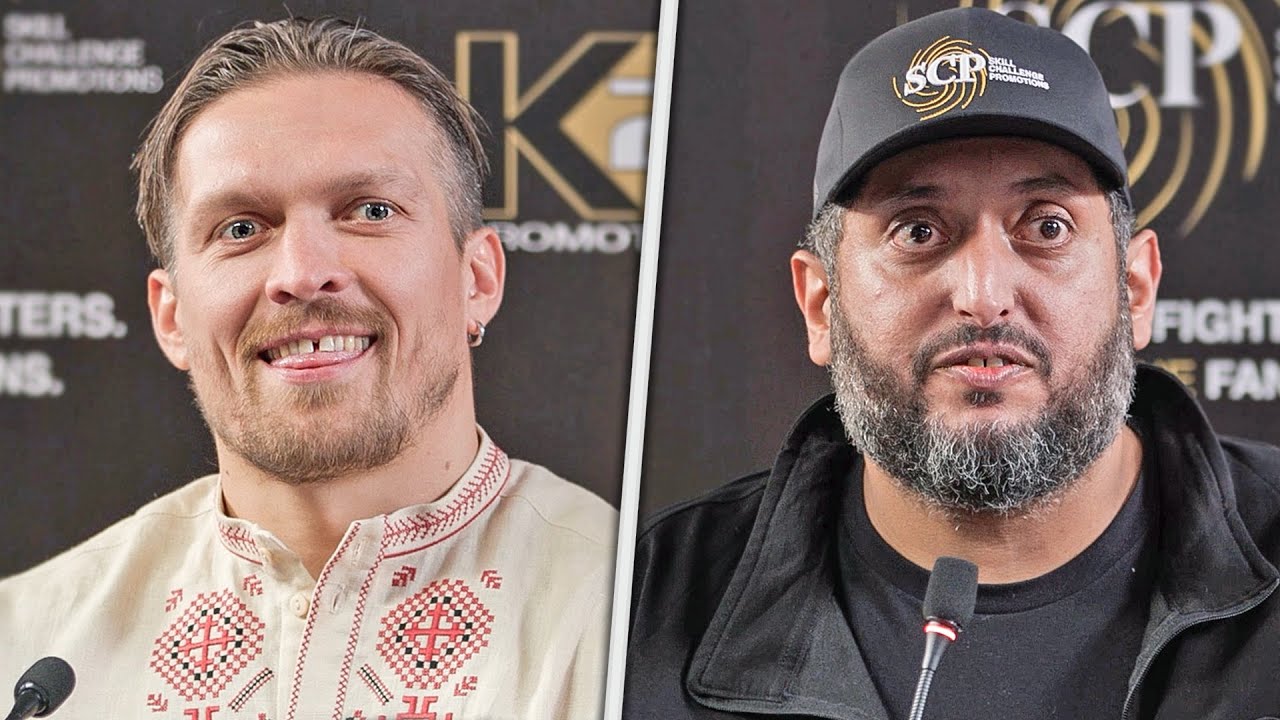 MAJOR NEWS! • Oleksandr Usyk • FULL PRESS CONFERENCE | the champ signs ...
