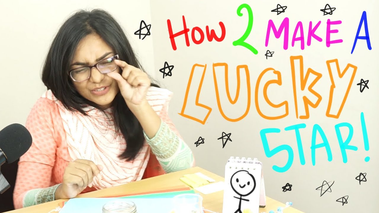 MAKE A STAR in 1 Minute | DIY by Maleeha Sheikh - YouTube