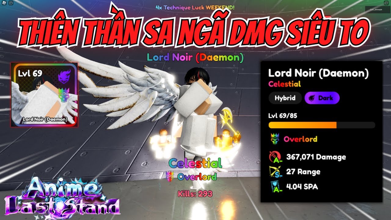 Review Lord Noir ( Deamon ) Unit Thủ Air Mạnh Nhất Nhì Udate Mới Anime ...