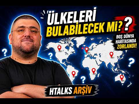 HTALKS BOŞ DÜNYA HARİTASINDA ÜLKELERİ BULMAYA ÇALIŞIYOR!