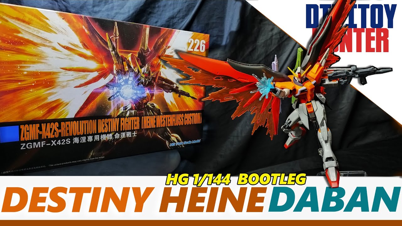 DESTINY HEINE HG 1/144 DABAN - YouTube