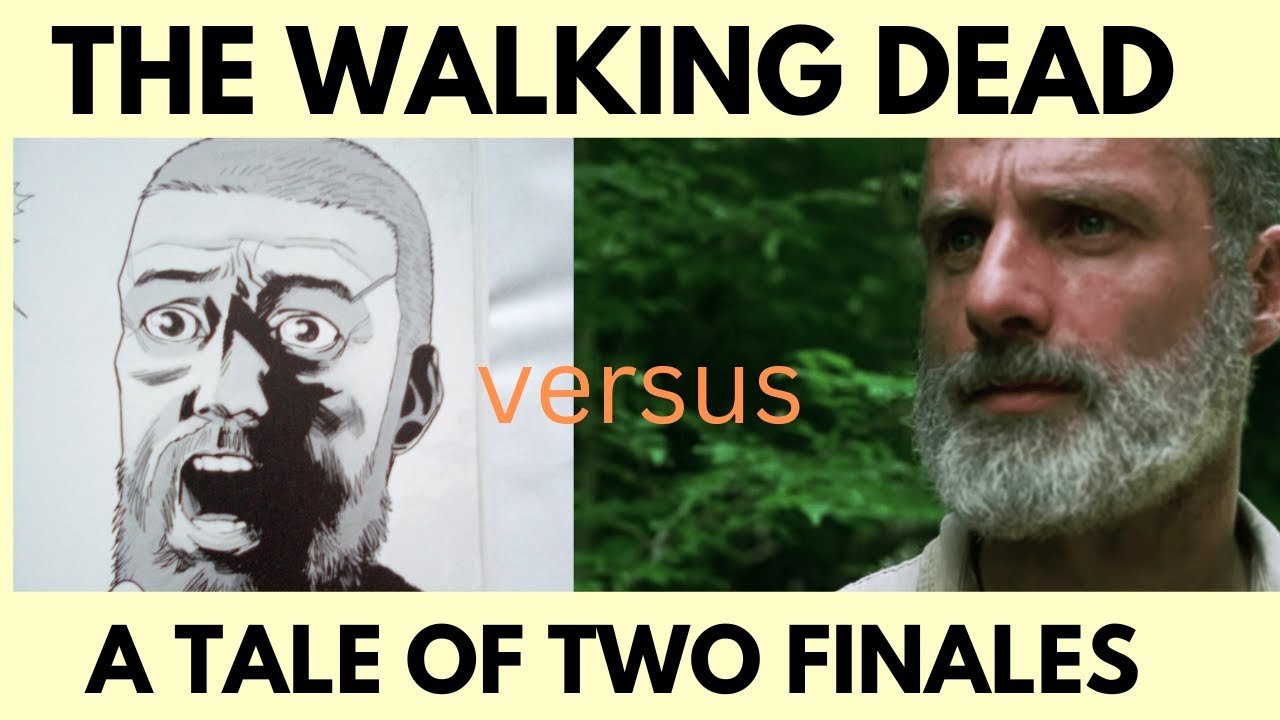 The End Of The Walking Dead - Comics Vs TV Finale - YouTube