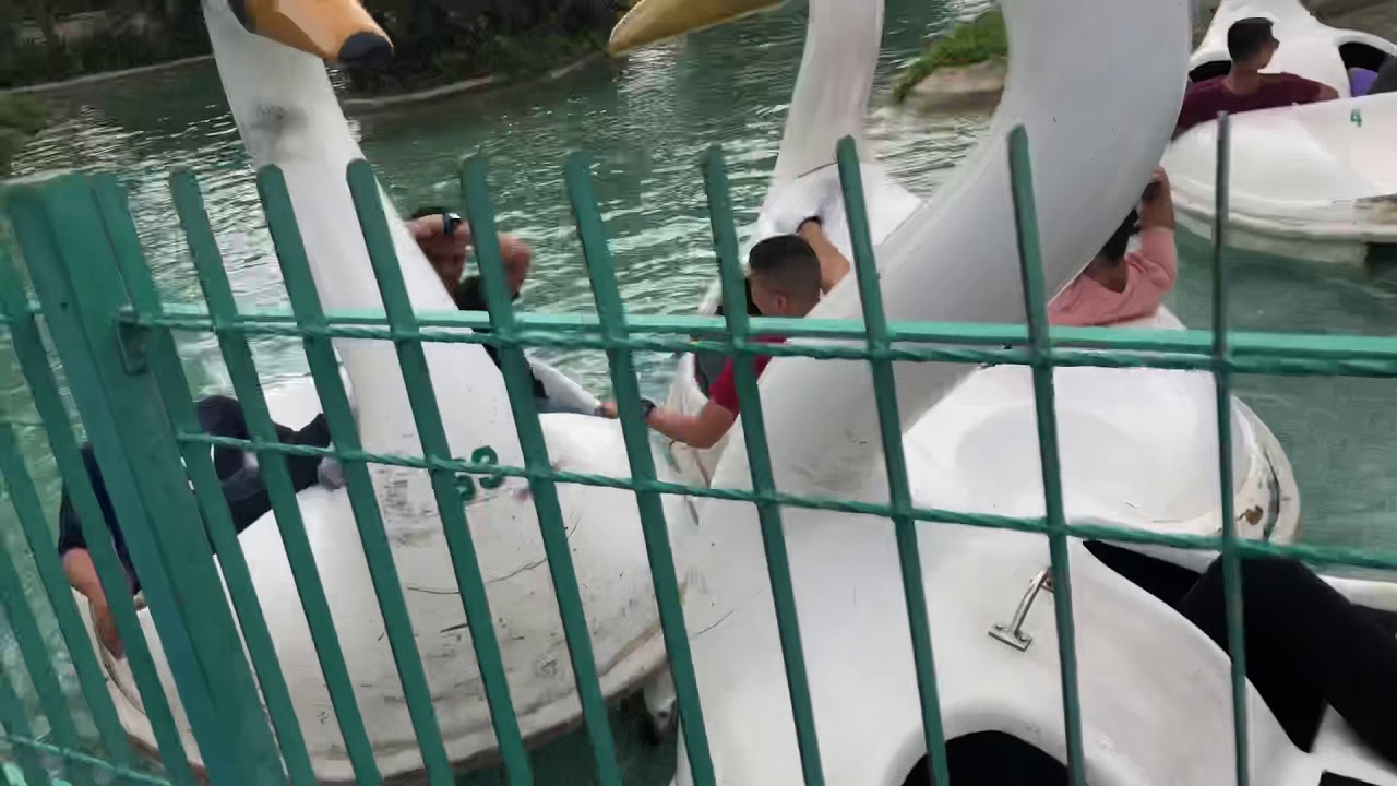 Swan Ride in Enchanted Kingdom - YouTube