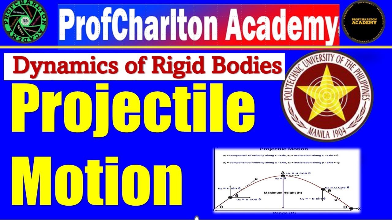 DYNAMICS CHAPTER 3: PROJECTILE MOTION - YouTube