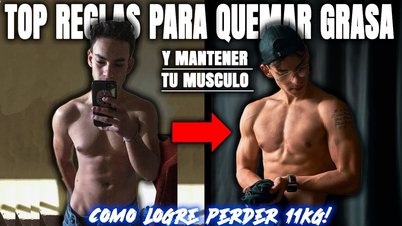 De Gordiflaco A Súperheroe | Top 5 Reglas Para Quemar Grasa Y Mantener ...