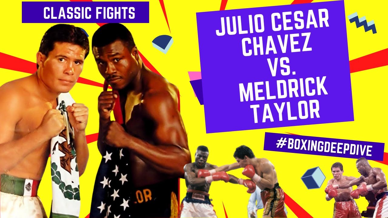 CLASSIC FIGHTS: Julio Cesar Chavez vs. Meldrick Taylor - YouTube