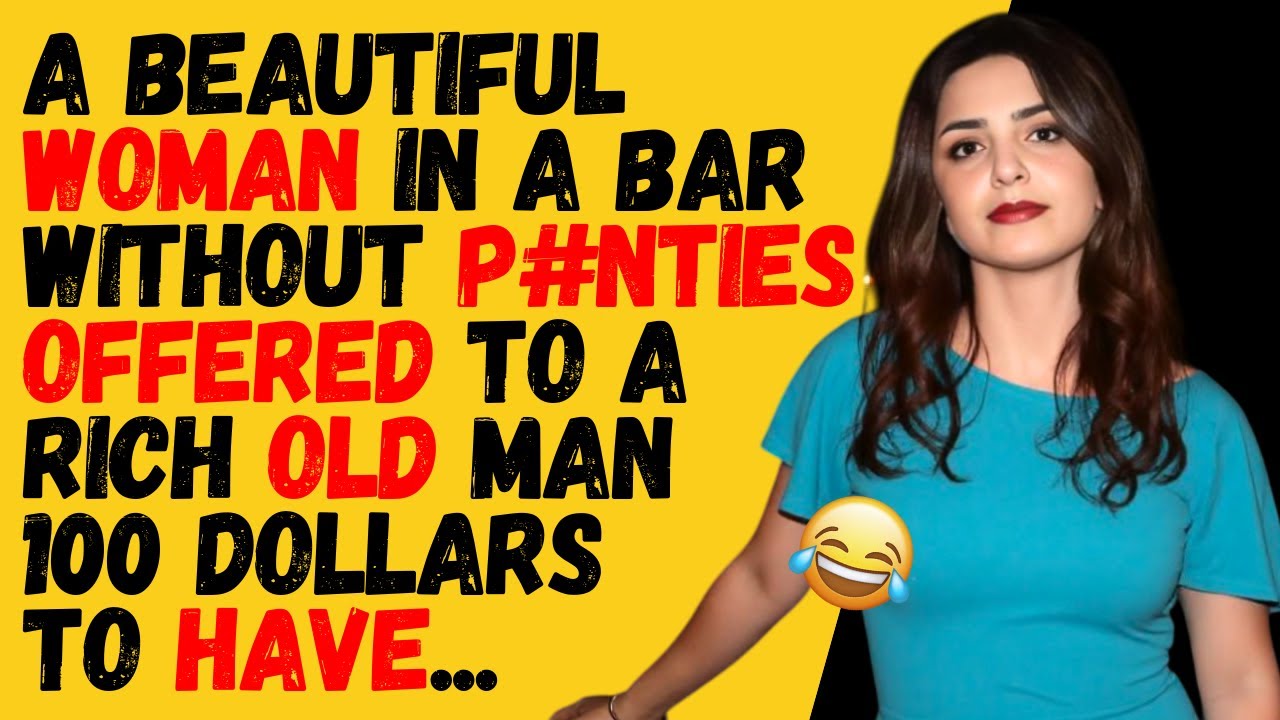 😊BEST JOKE OF THE DAY! - One day a beautiful woman in a bar offered to ...