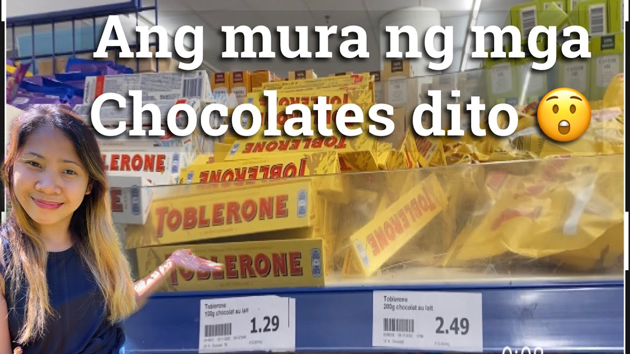 Murang Bilihan ng Chocolates || Paris France - YouTube