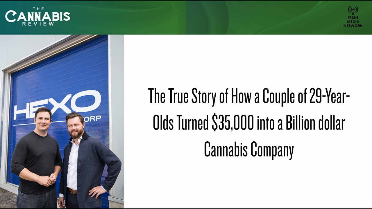 Billion Dollar Start Up - The story of Hexo Corp | Adam Miron (co ...