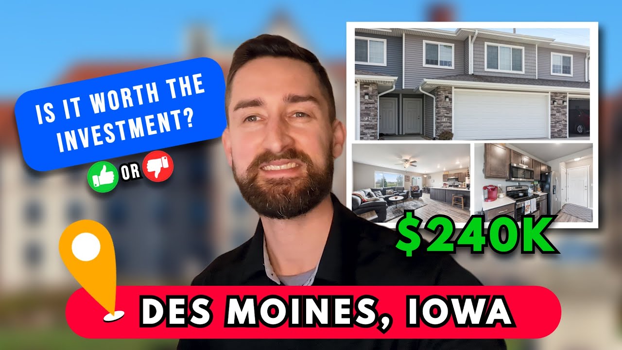 Is DES MOINES Real Estate A Good Investment? - YouTube