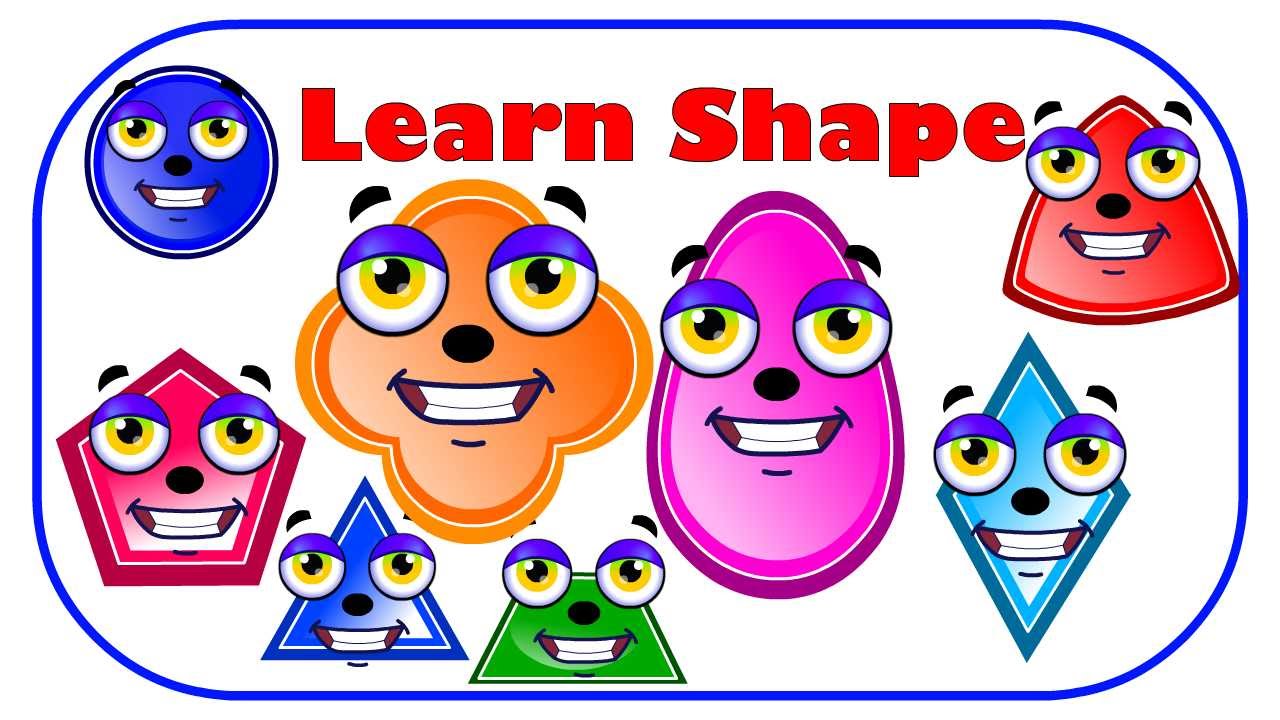 Shapes for Kids Kindergarten, Learn Color Full (Shapes) With "Choo Choo ...