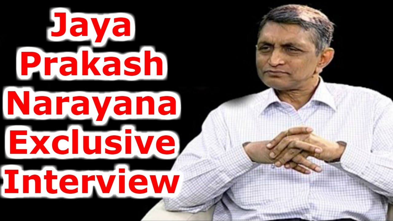 Lok Satta Party Leader Jaya Prakash Narayana Exclusive Interview On Demonetization | HMTV - YouTube
