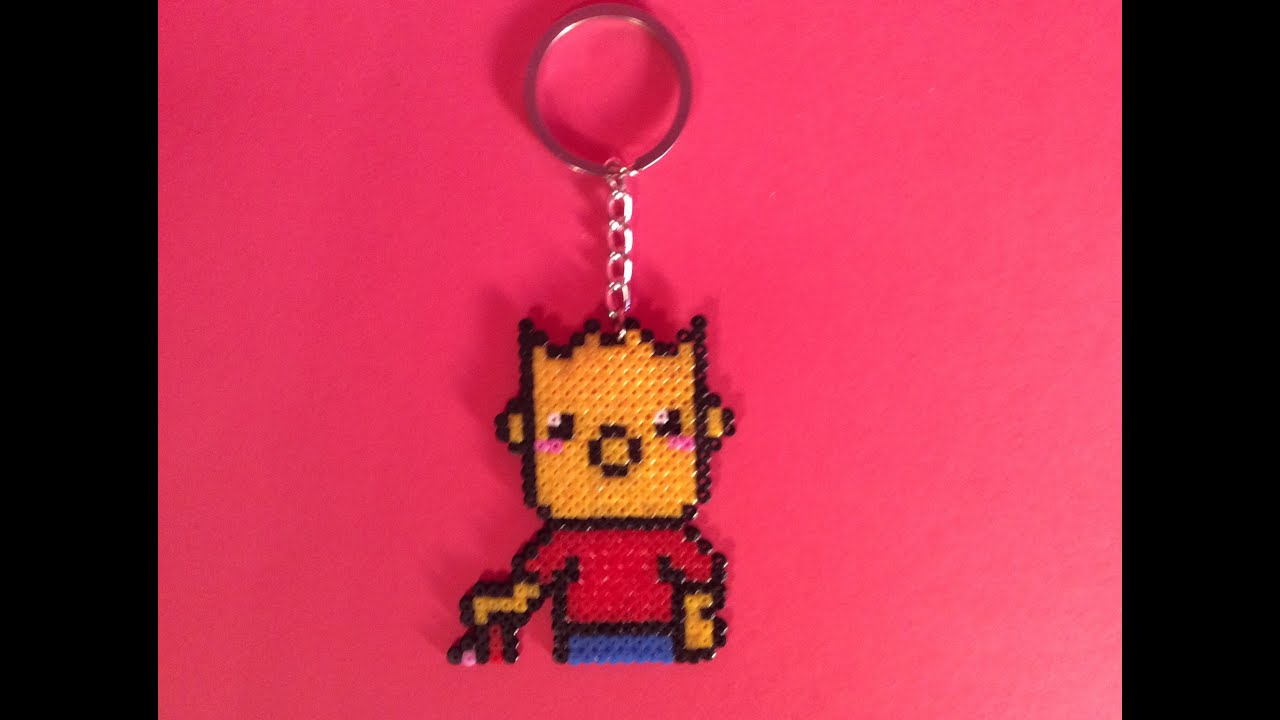 Como hacer a BART SIMPSON kawaii con Hama Beads mini fácil y sencillo ...
