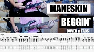 Måneskin - Beggin' (Bass & Guitar Cover + Screen Tabs) Chords - Chordify