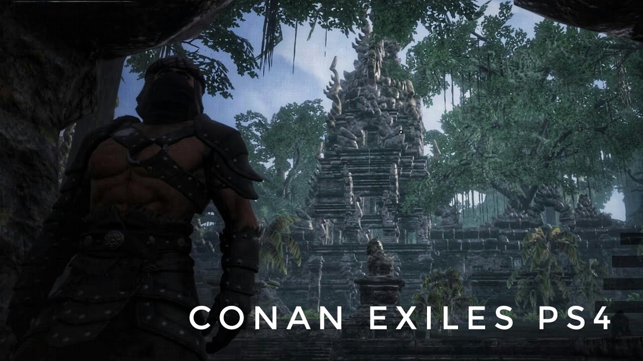 Conan Exiles. Gaming Mike's Geknip Gang PvP server. Jungle base - YouTube