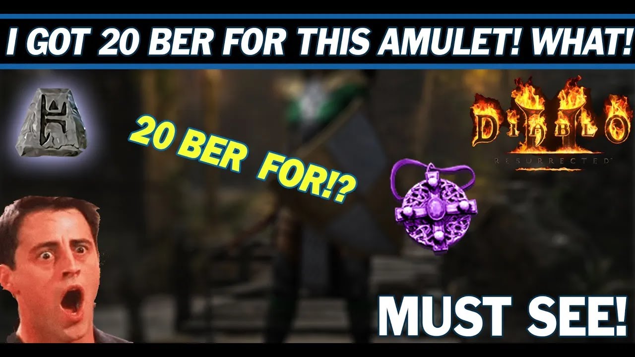 20 BER Runes For Caster Amulet! | Diablo 2 Resurrected #d2r #diablo2 # ...