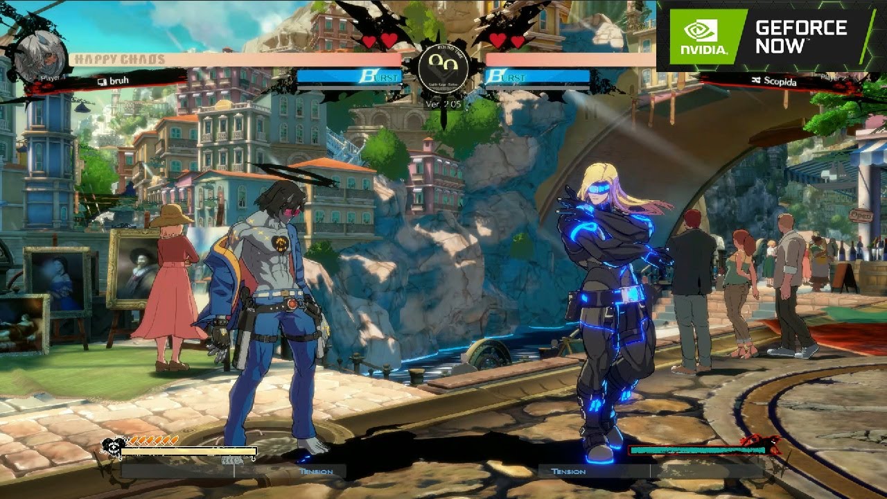 (GGST) Guilty Gear Strive- Zato-1 Gameplay on Geforce Now Cloud Gaming ...