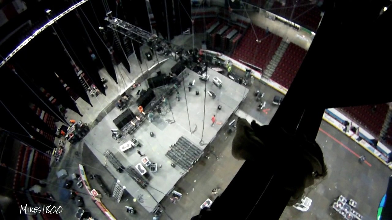 Arena Rigging Load Out - Another Bridle Swinging - YouTube