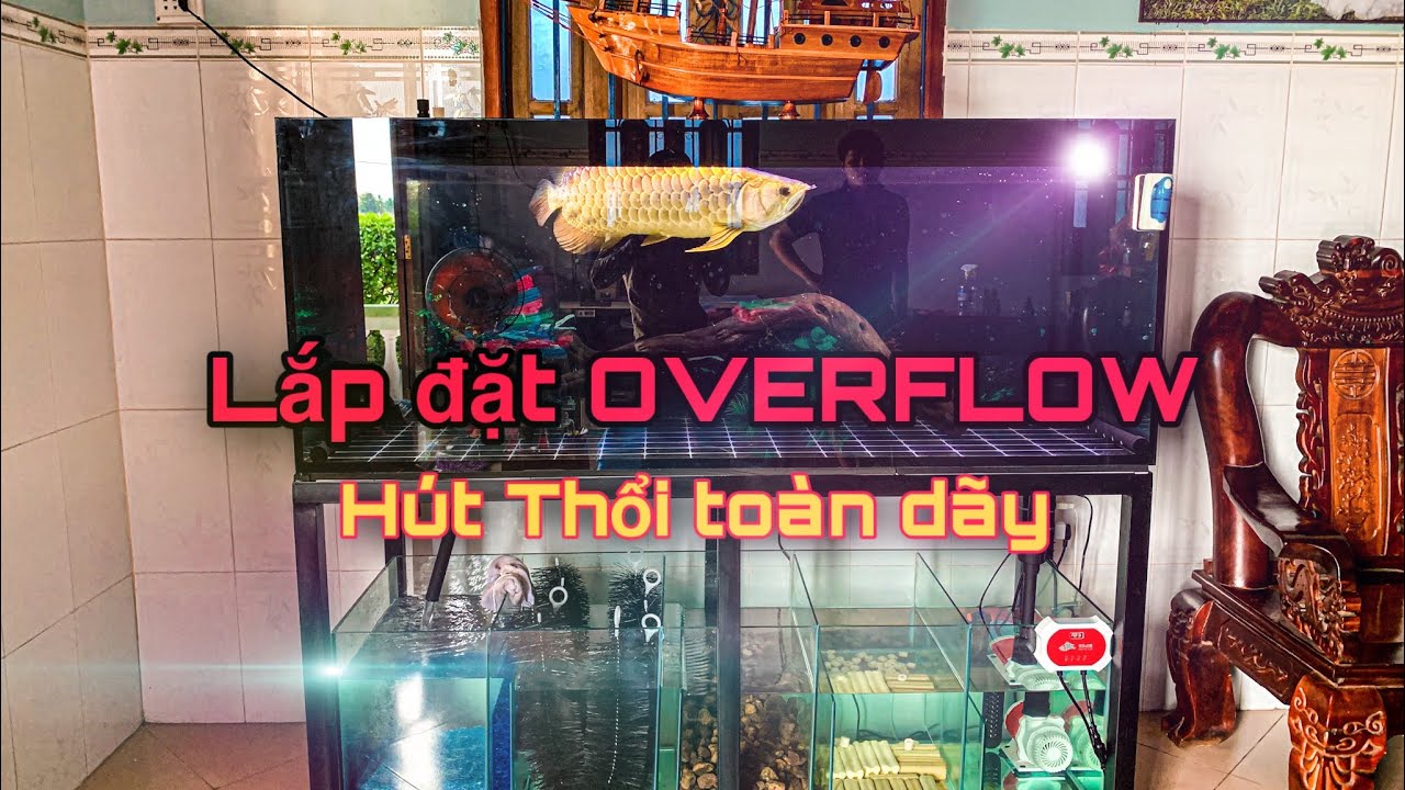 Lắp Đặt hệ thống Hút OVERFLOW không khoan đáy ( hút thổi toàn dãy ) cho ...