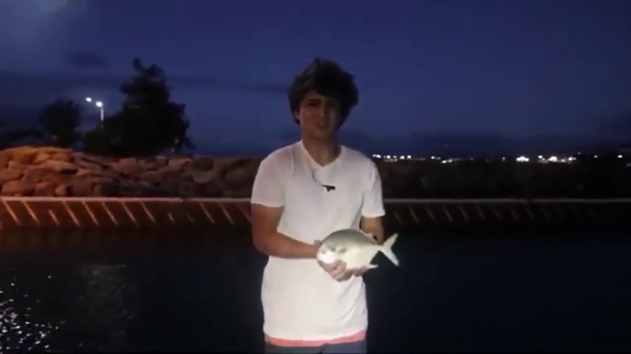 Michael Reeves throws Fish - YouTube