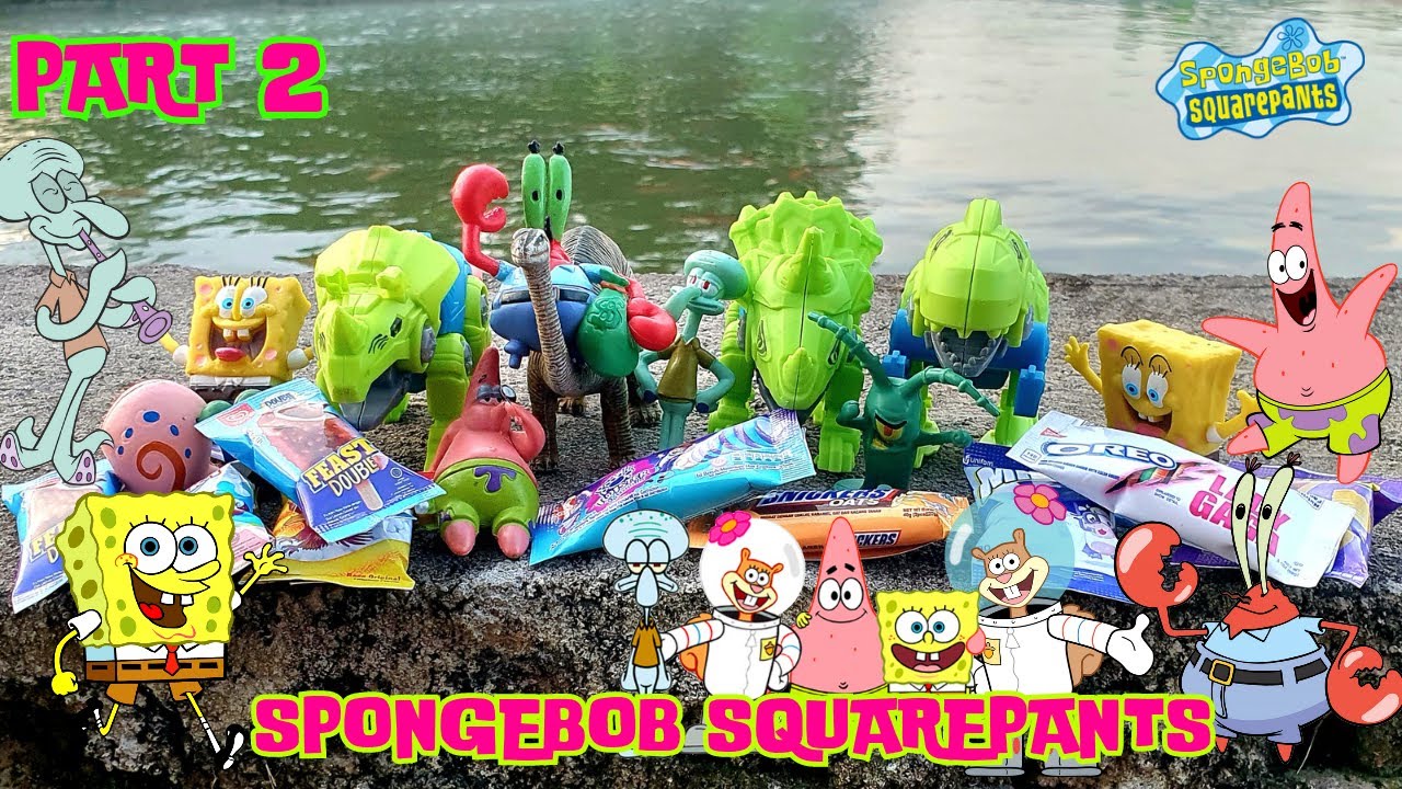 Drama Spongebob Mencari Mainan Ice Cream,Oreo,Patrick,Squidward ...