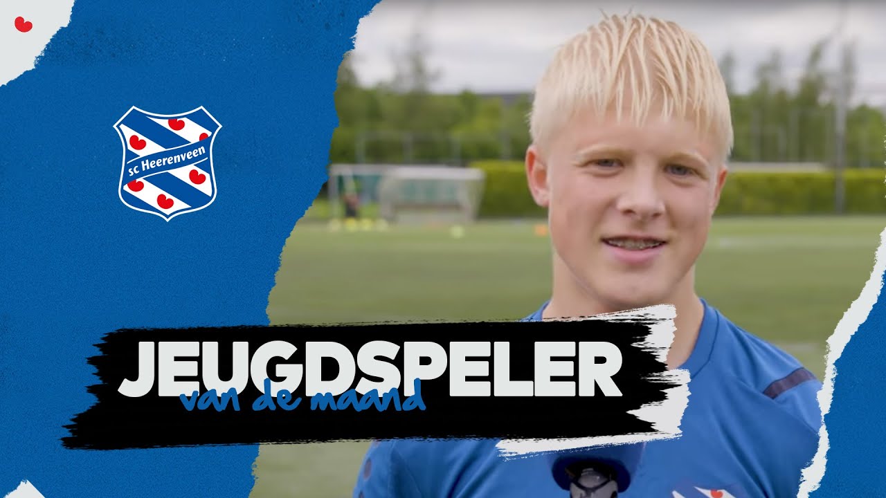 Jeugdspeler van de maand JUNI | Jesse Hellinga (O15) | 'Bij meer dan 40 ...