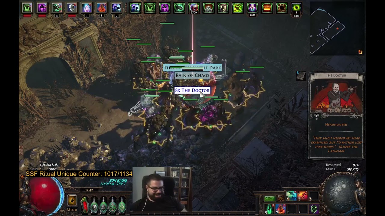 Path of Exile 8 doctor in lab - YouTube