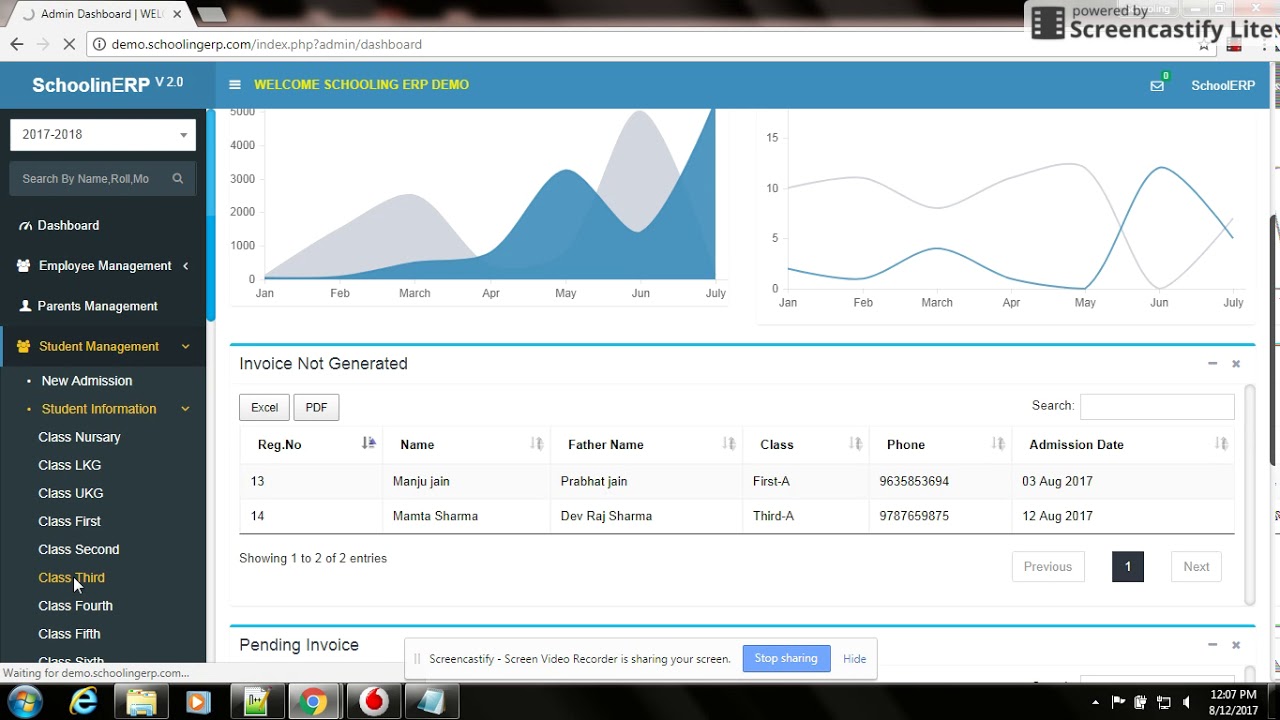 Schooling ERP Student Info Systems - YouTube
