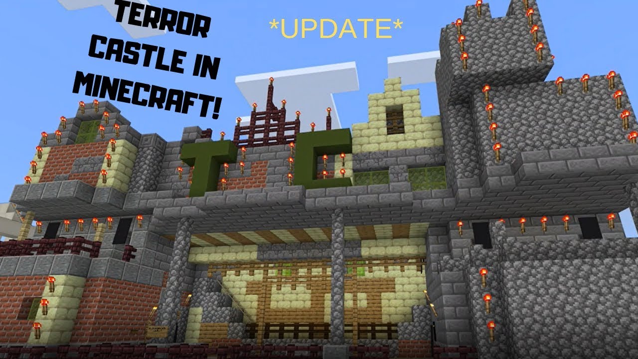 TERROR CASTLE, THE SCARIEST GHOST TRAIN IN THE WORLD?! Minecraft ...