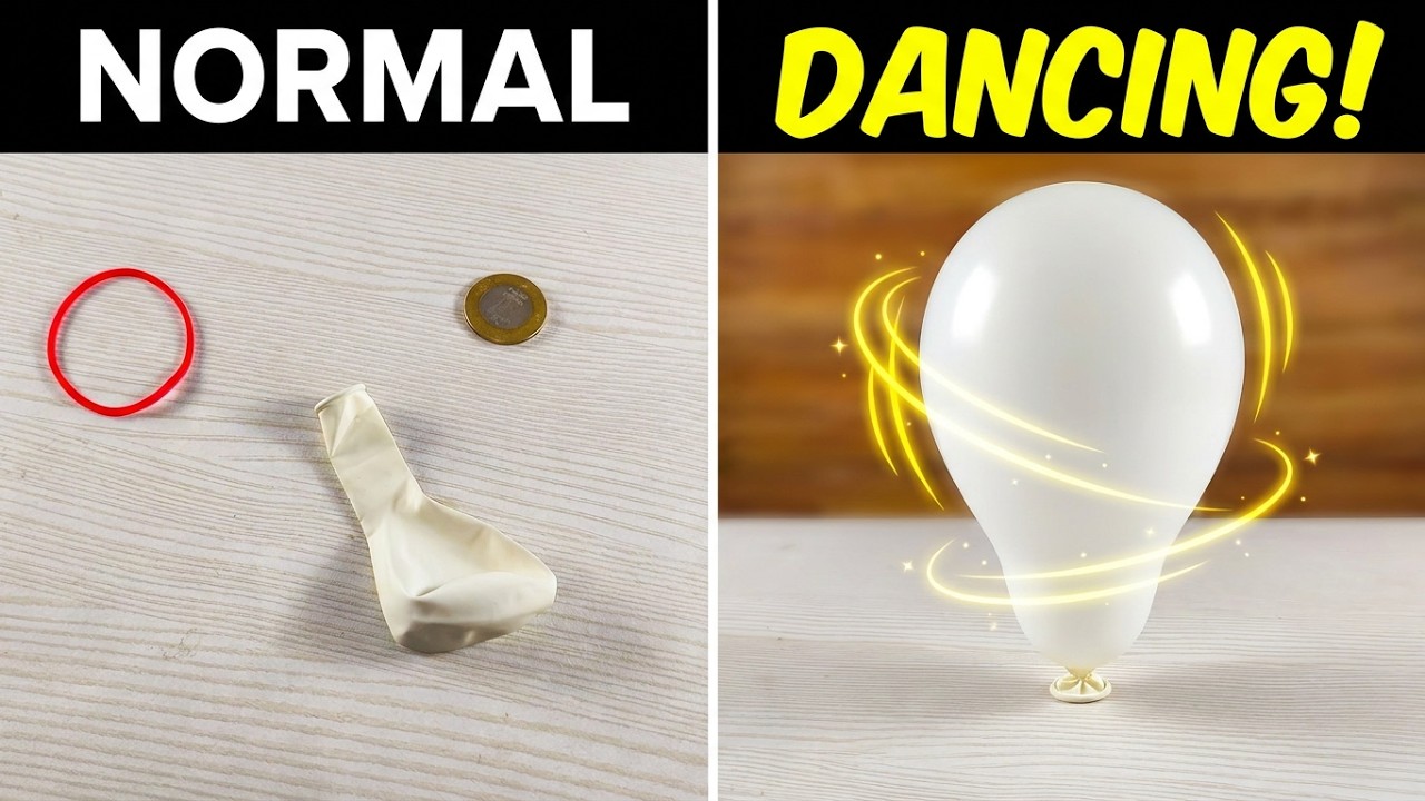 How To Make Dancing Balloon | Easy Science Project for School - YouTube