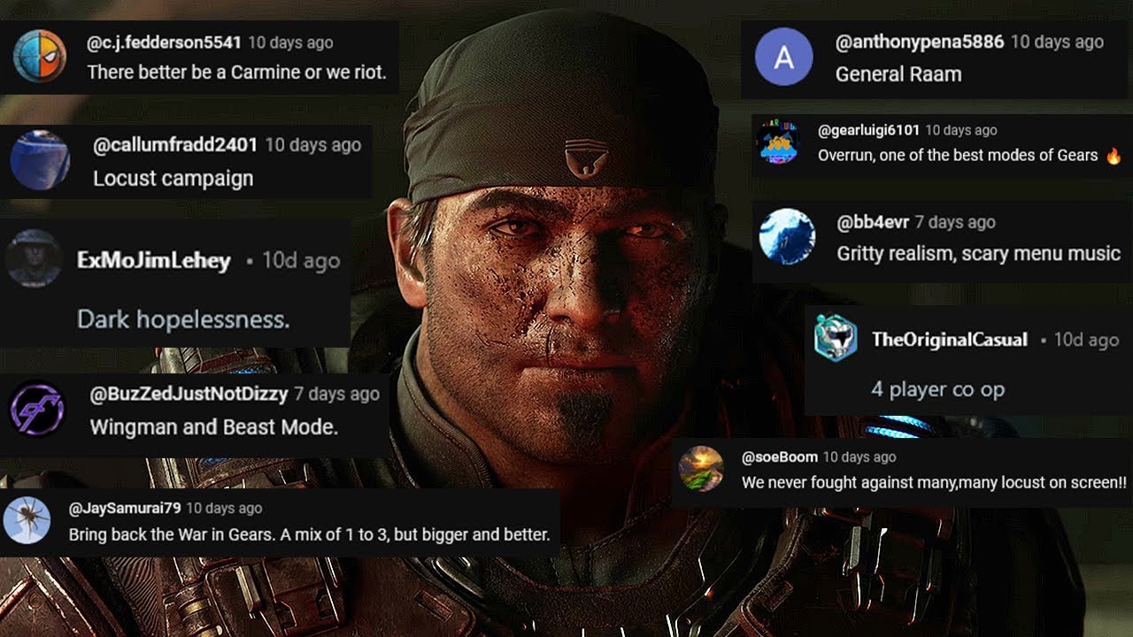 OUR WISHLIST FOR GEARS OF WAR E DAY - YouTube