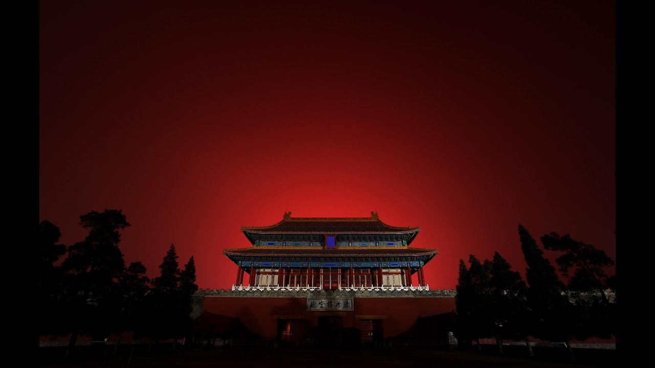 Apocalypse? The sky turns blood red in Zhoushan, China | Unexplained ...
