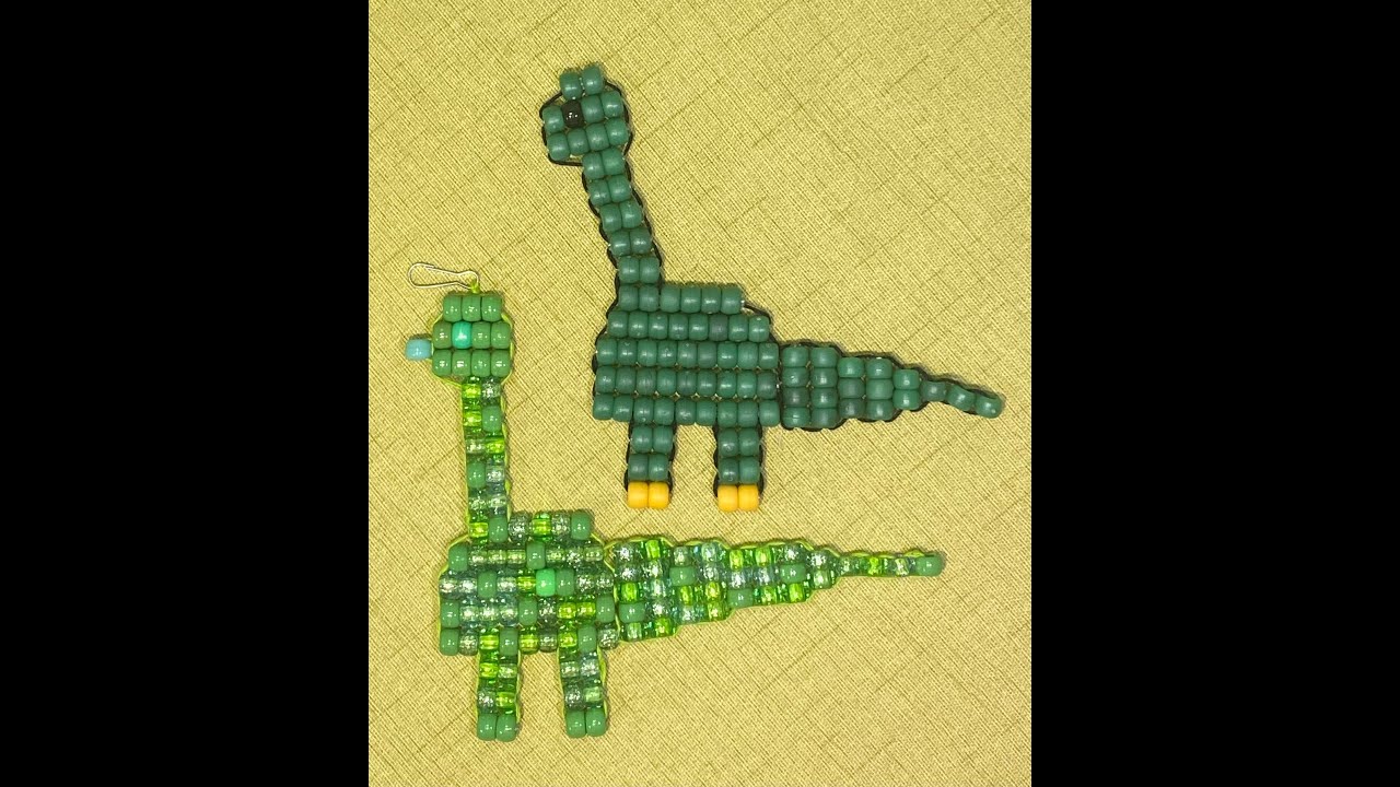 Long Neck Brachiosaurus/Diplodocus - Dinosaur Bead Pet - YouTube