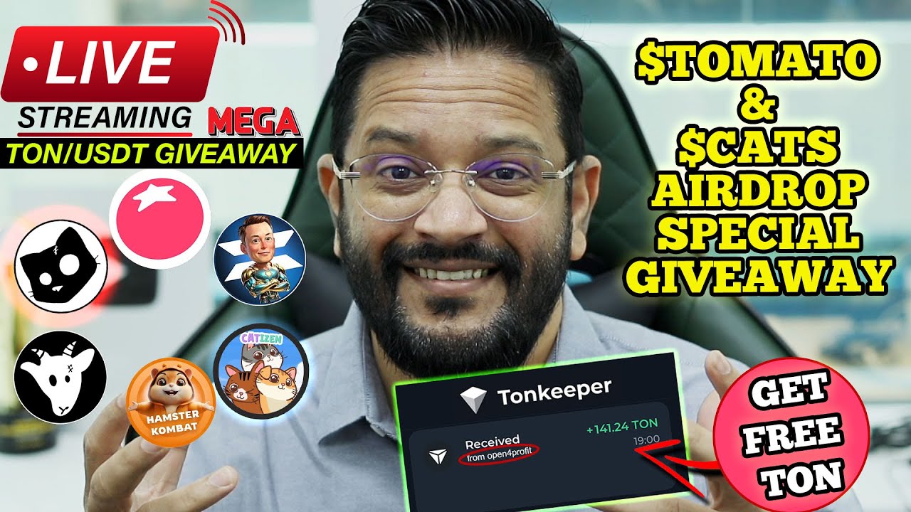 free-ton-usdt-mega-giveaway-for-tomato-cats-airdrop-youtube