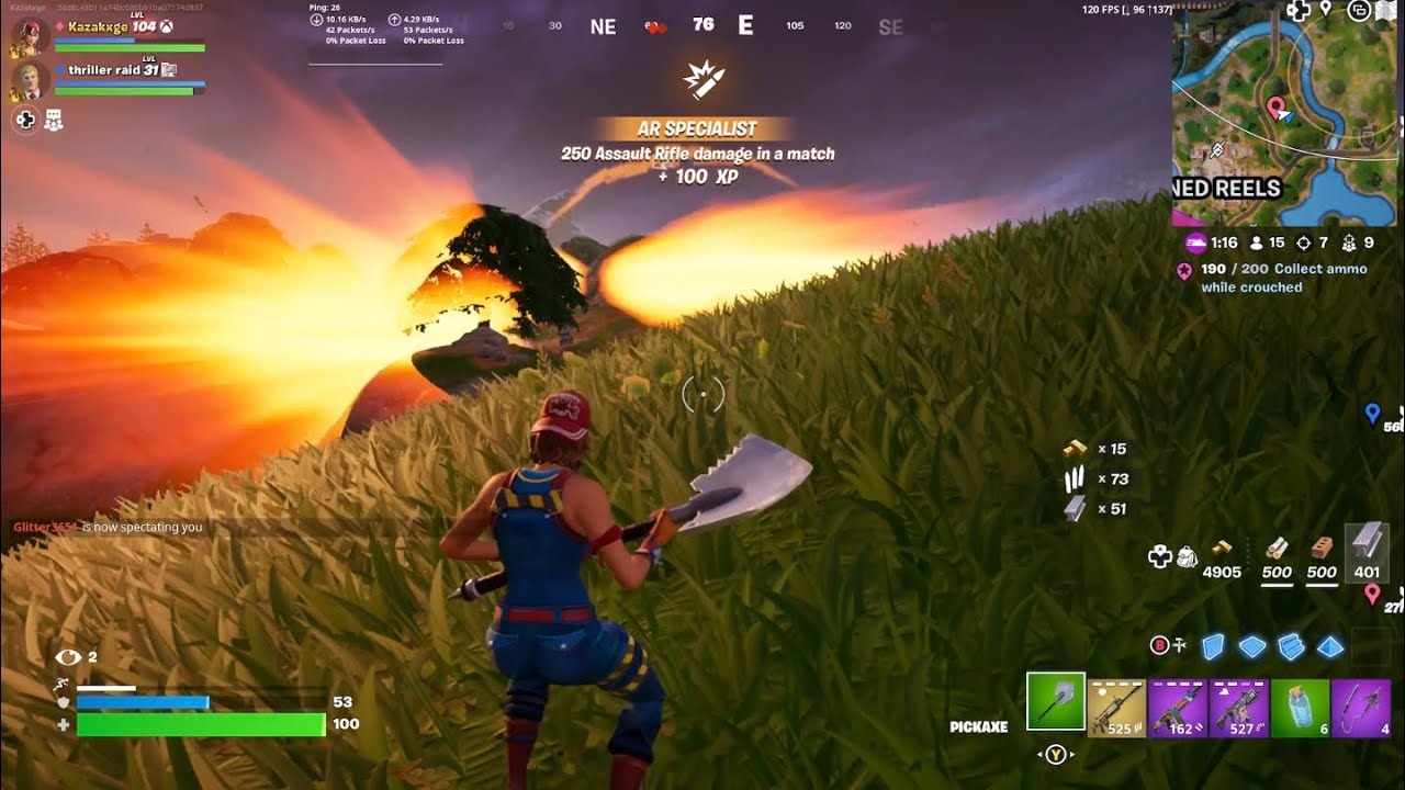 Fortnite: MASSIVE Bullets - YouTube