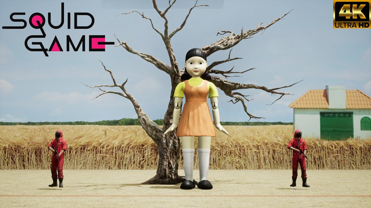 Squid Game (Fan Game) Red Light Green Light 4K UHD 60FPS Gameplay - YouTube