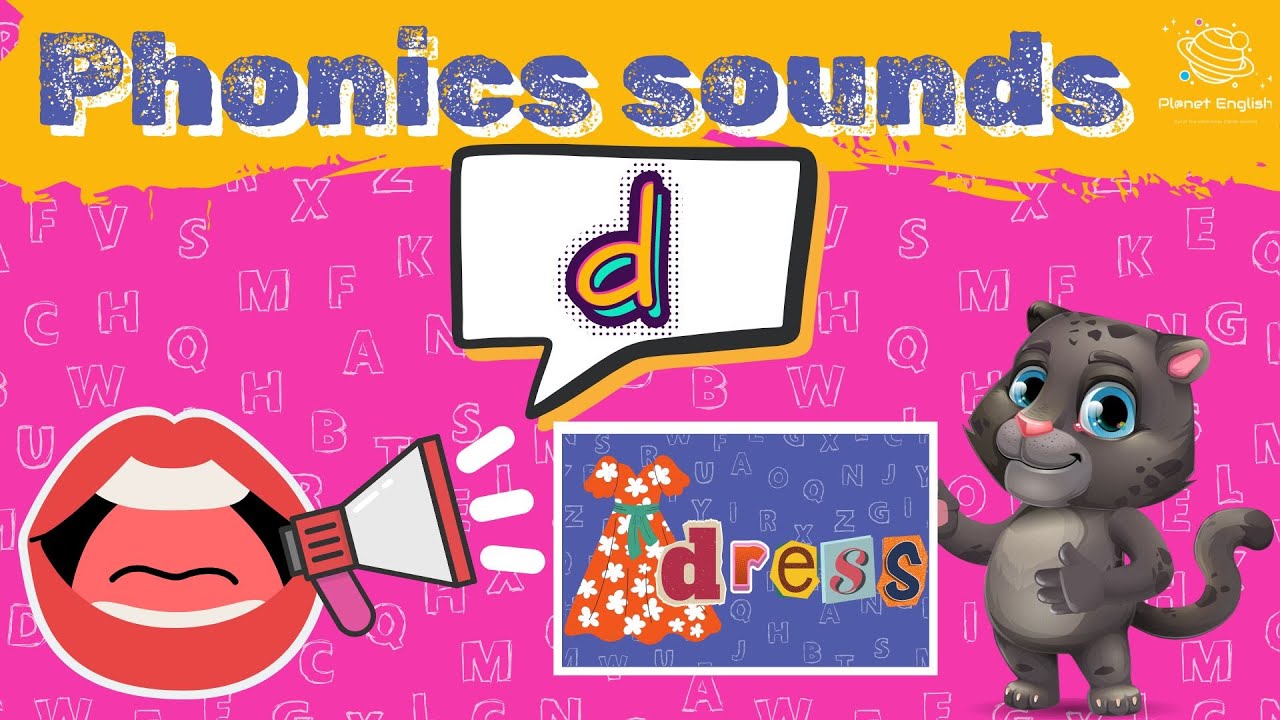 The D Sound | Phonics Lesson for Kindergarten | EYFS - YouTube
