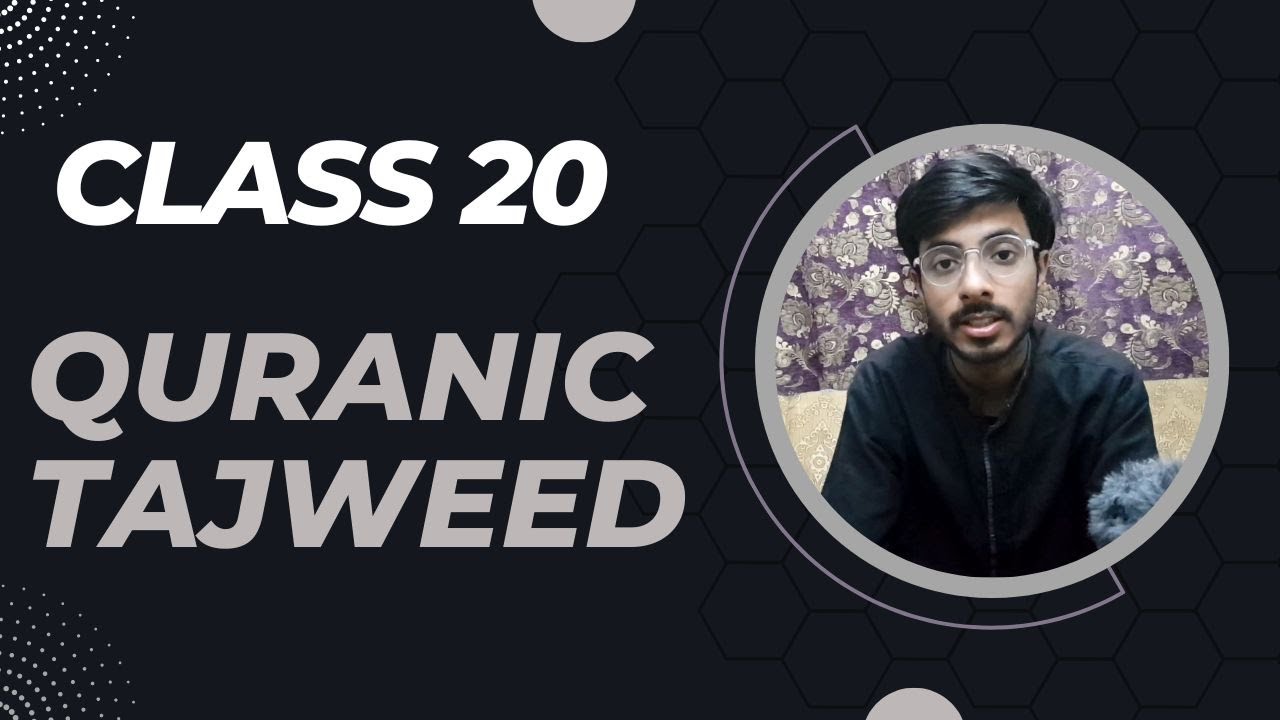 Quranic Tajweed "Mashq Tashdeed" || Must Class 20 مشق تشدید - YouTube