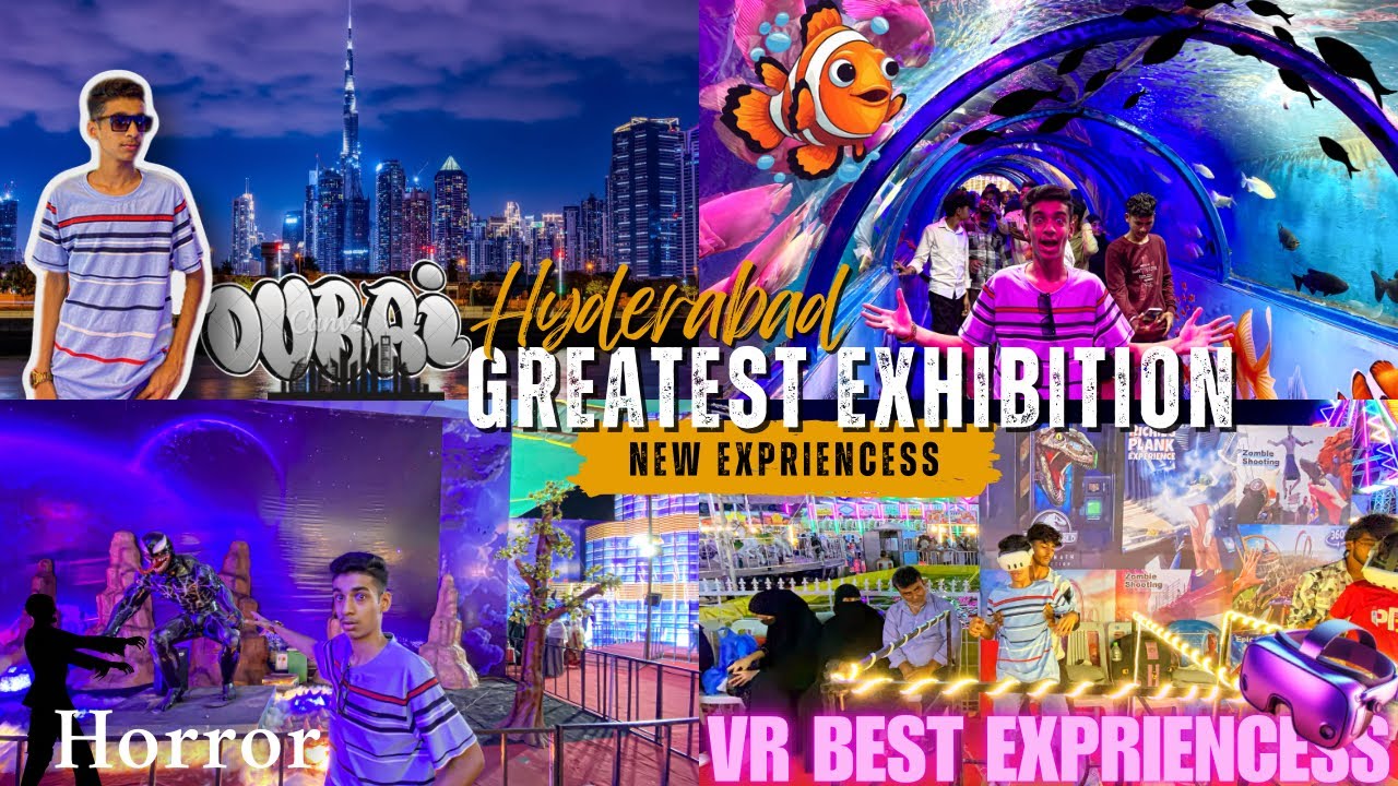 Summer Exhibition In Hyderabad ! || New Experience Fish Tonal & Dubai ...