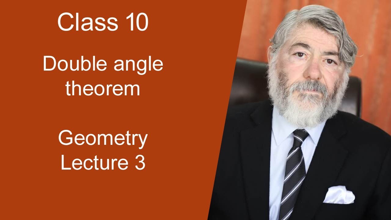 Circle for class 10, Double angle theorem, Geometry lecture 3 - YouTube