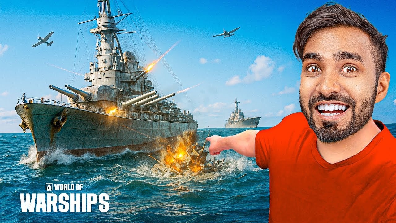 LEVEL 1 VS LEVEL 100 WARSHIP BATTLE Techno Gamerz - YouTube