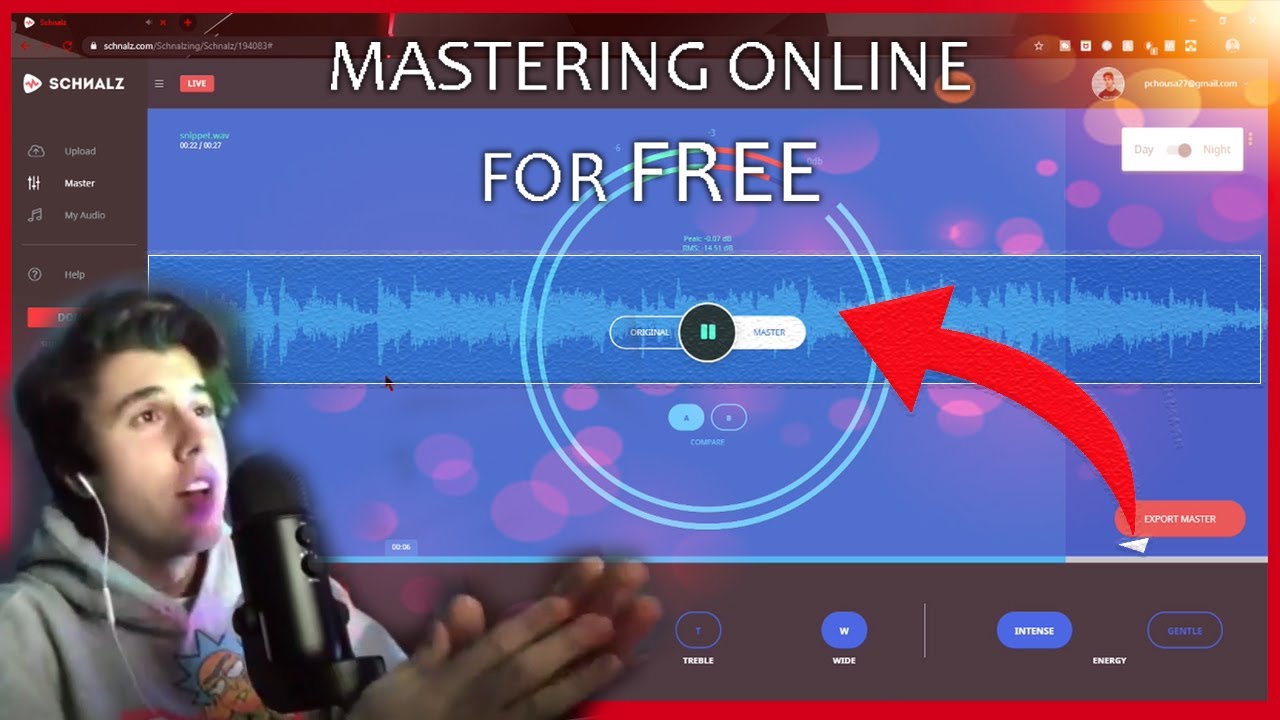 How to MASTER your songs Online for FREE (with Schnalz.com) - YouTube