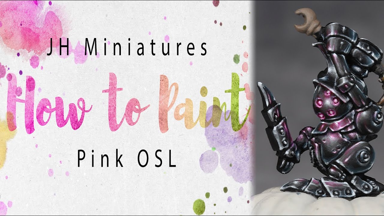 How to Paint - Pink OSL - YouTube