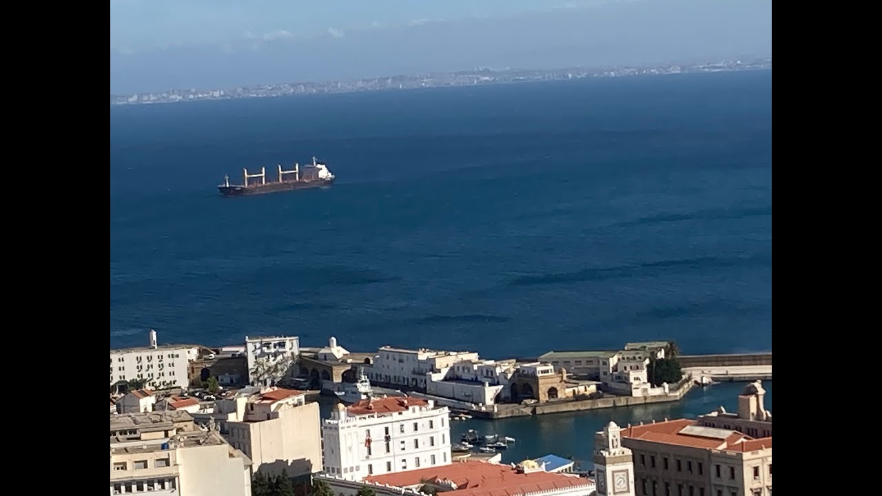 Alger belle vue sur mer belle Algerie - YouTube