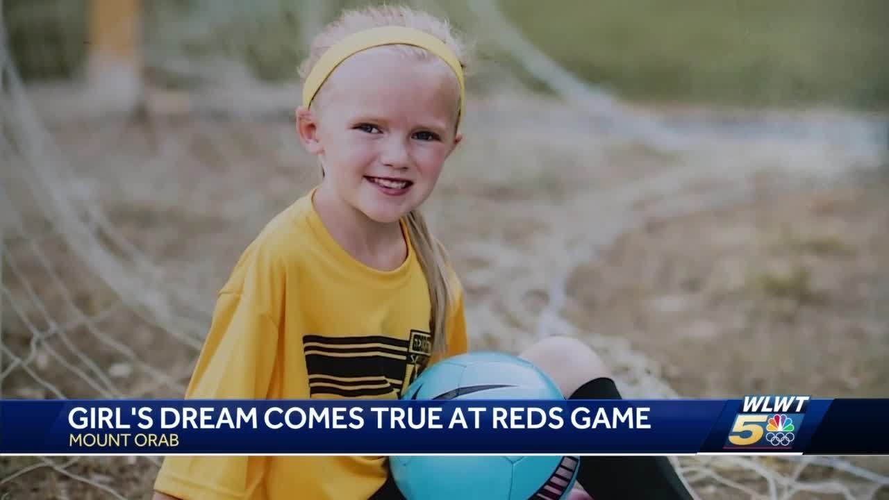 5-year-old girl born without left forearm, hand to throw out first ...